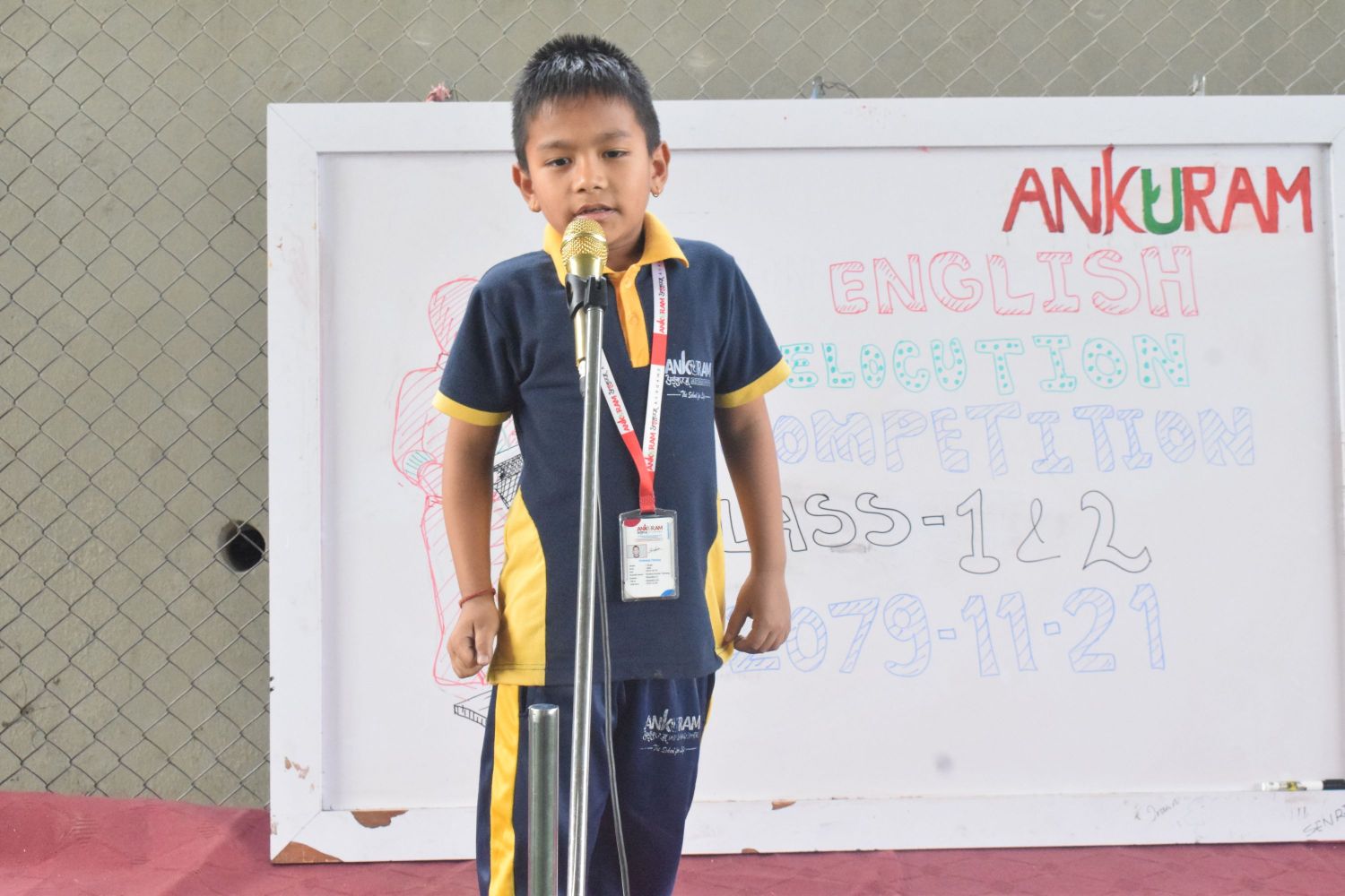English Elocution Competition - Ankuram Academy