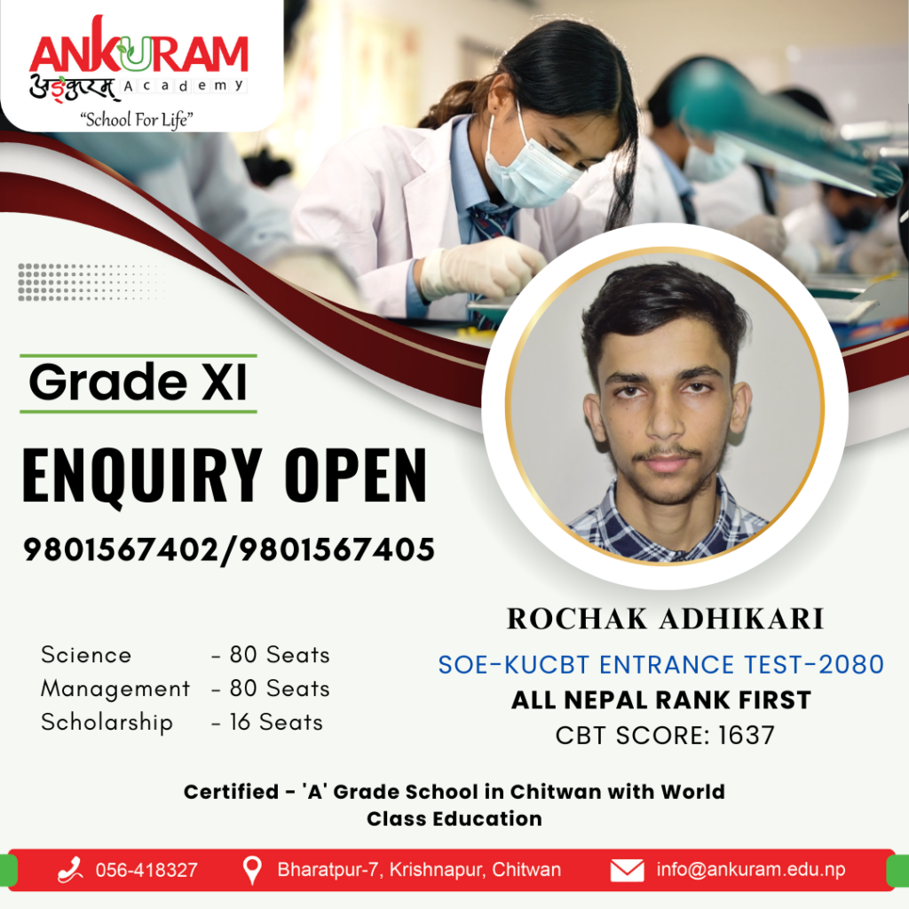 Ankuram Academy- Best School in Chitwan